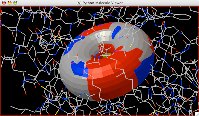 Python Molecular Viewer: Read an STL file