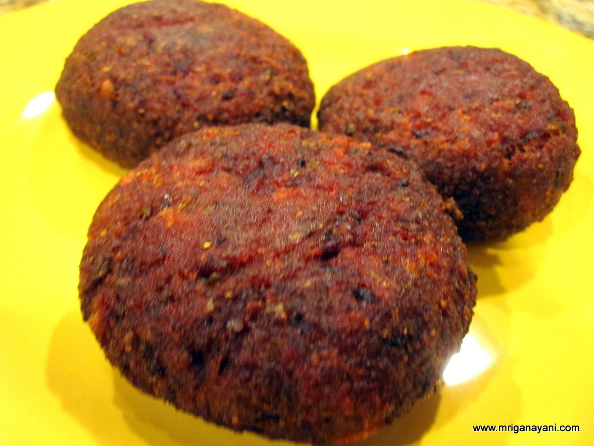 Love & Lentil: Vegetable Cutlets