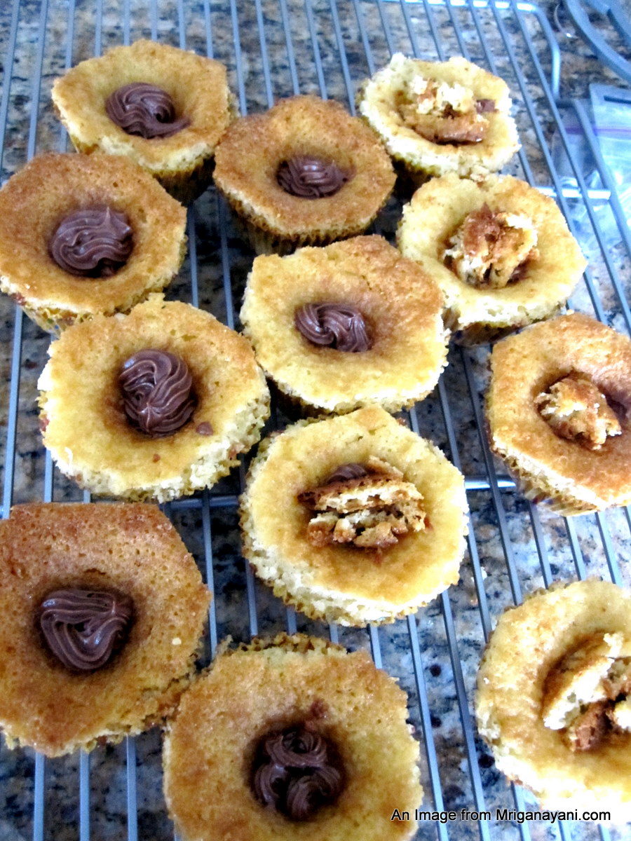 Love & Lentil: Filled Cupcakes for A Sweet Punch