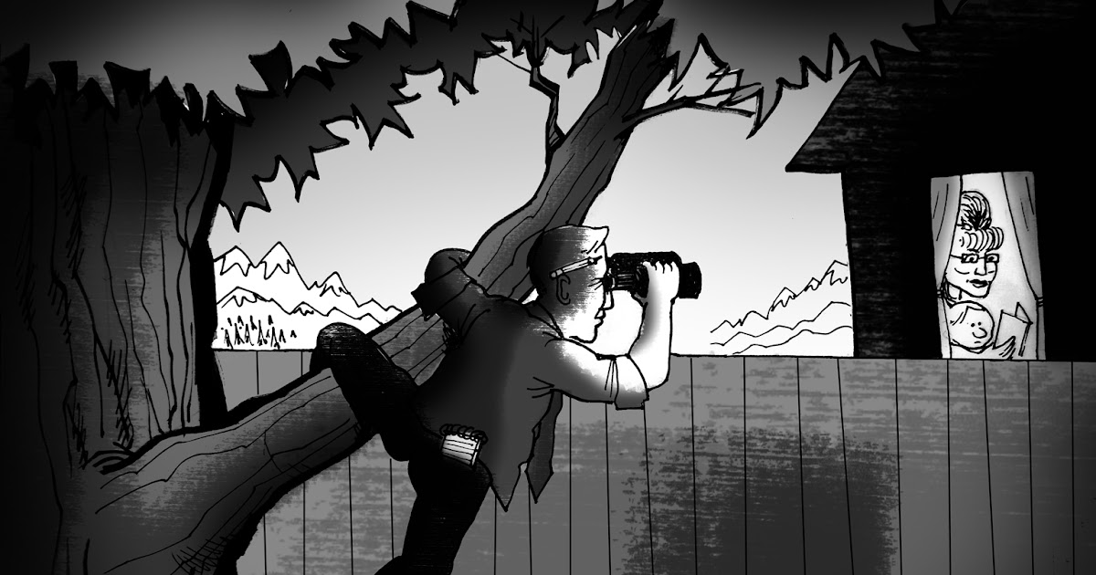 cartoons by Patrick O'Connor: Stalker