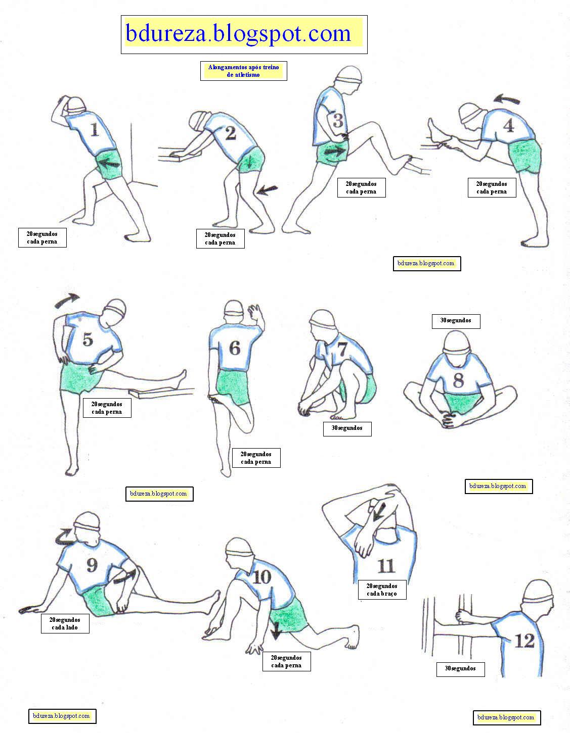 DUREZA: Alongamentos