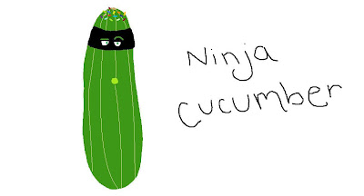Rachaels World: Ninja Cucumber