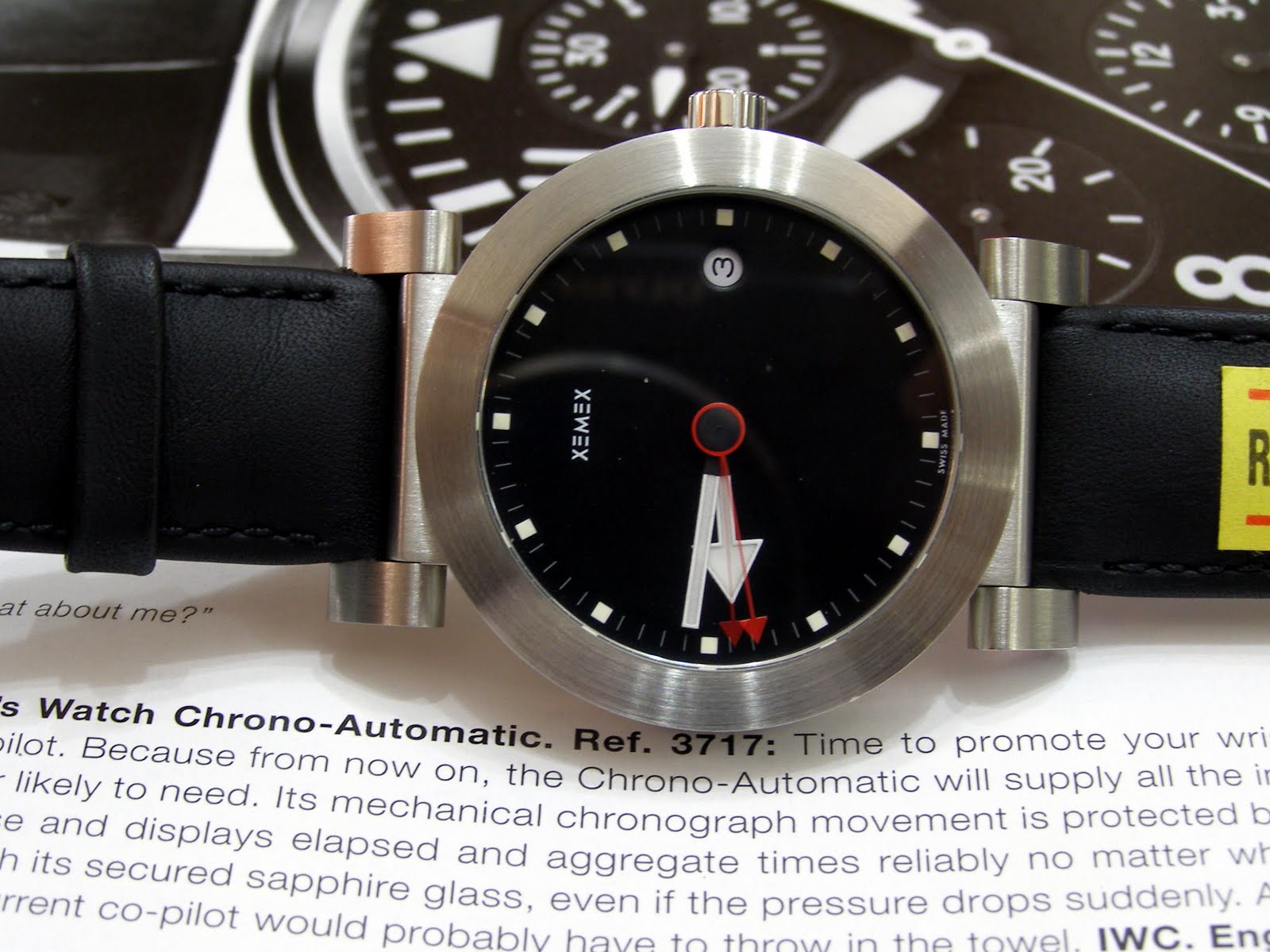 resting place: AUTHENTIC NEW OLD STOCK XEMEX GENTS WRISTWATCH (SOLD)