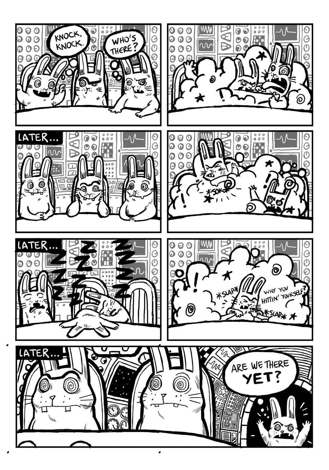 Mishaps and Adventures: Art Preview! Attack of the Fluffy Bunnies