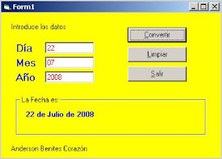 Programando Visual Basic: Ejercicios de Visual Basic