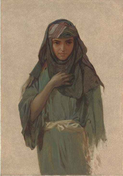 British Art: Frederick Goodall - A young Bedouin