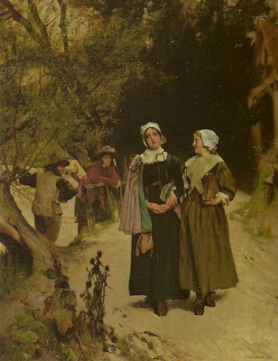 British Art: Edgar Bundy - The Passing Glance