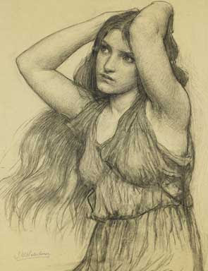 Pre Raphaelite Art: Sotheby's to Sell Rediscovered Drawing by John ...