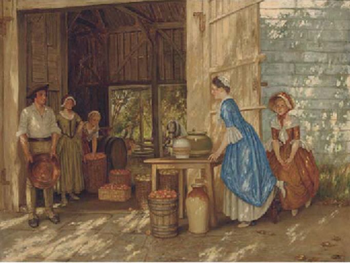 British Art: Stephen Reid - The cider press