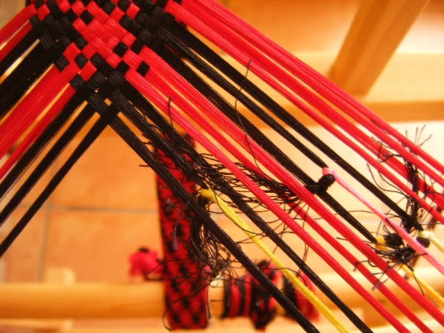 TrishAlan Designs Hand Dyed Fabric & Threads: Takadai Braid Finished