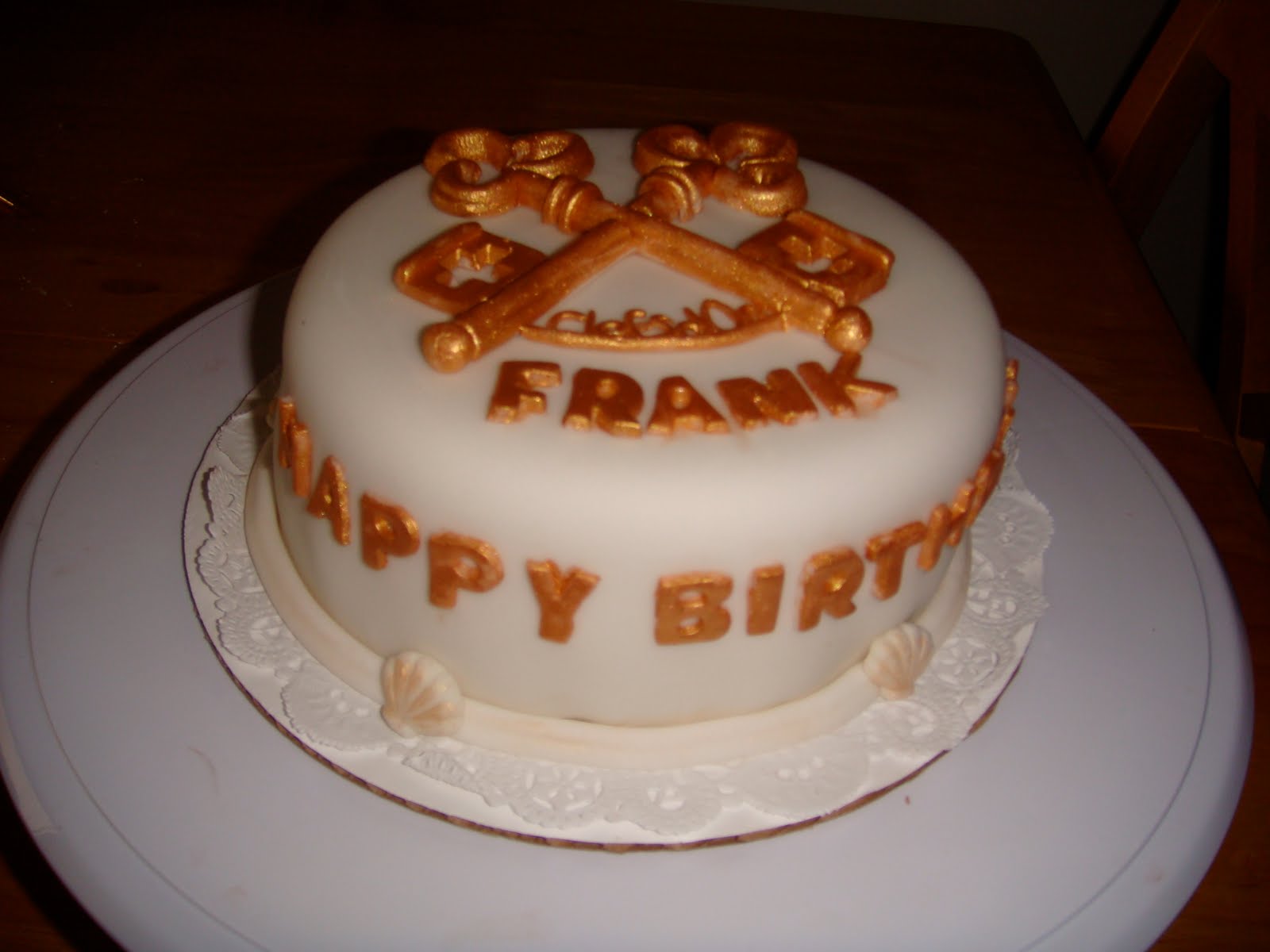 Our Decorated Cakes and Cupcakes: LCD cake for Frank