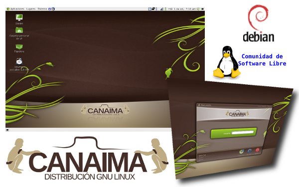 LA INFORMATICA EN LA EDUCACION: LINUX - CANAIMA