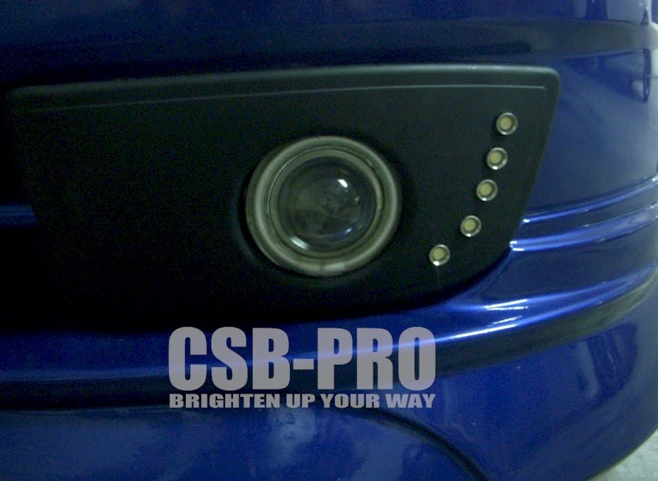 CSB-PRO AUTOLIGHT TRADING: KIA PICANTO WITH CUSTOM TAIL LIGHT & DRL