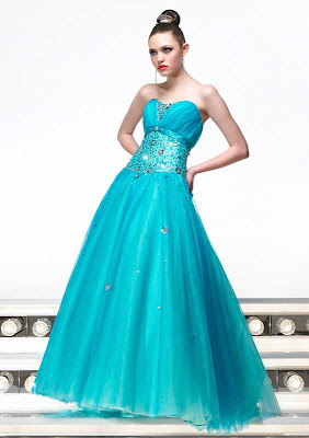 Vestido de 15 Años - Color Turquesa » El blog de la mujer urbana ...