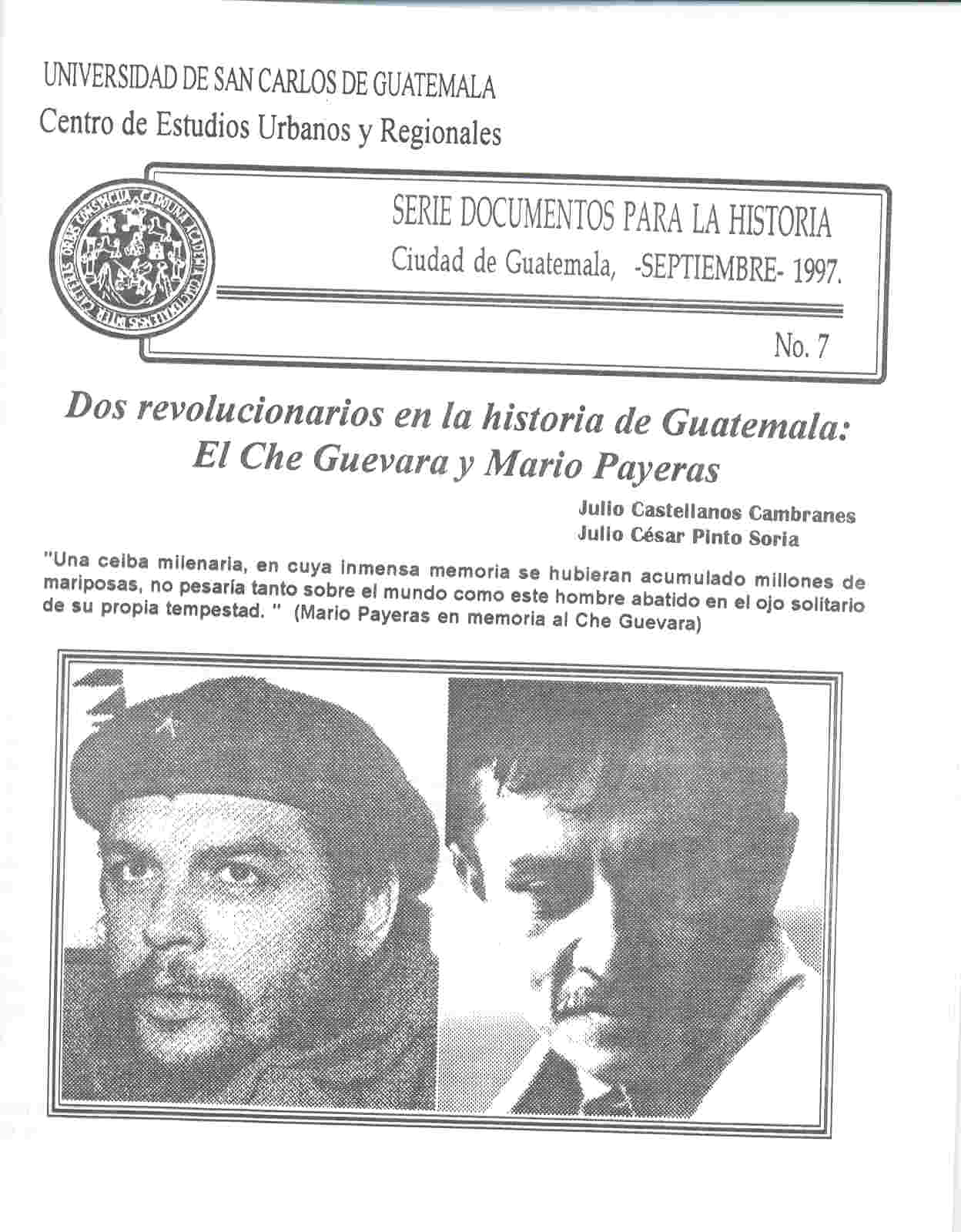 Red de colaboradores de TeleSUR-Guatemala: HOMENAJE A MARIO PAYERAS