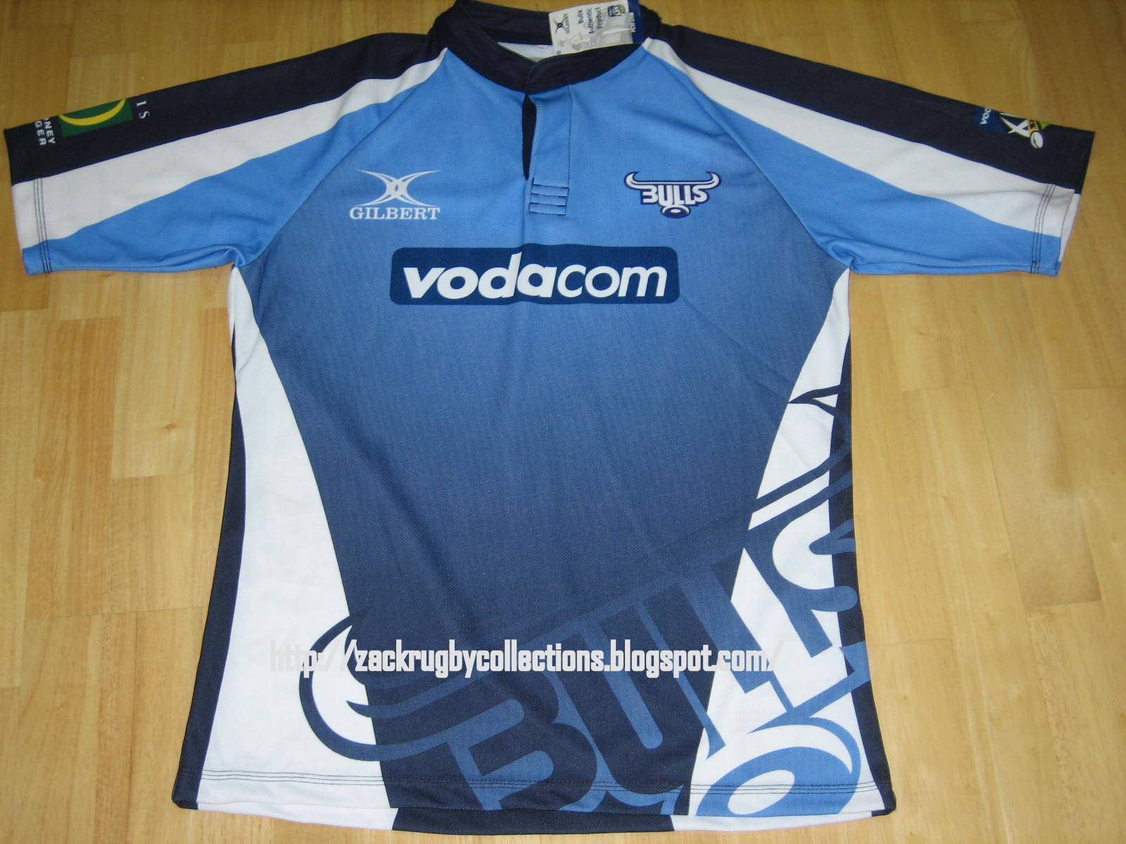 ZackRugby Collections®: Blue Bulls Super 14 SS Pro Training Rugby Jersey