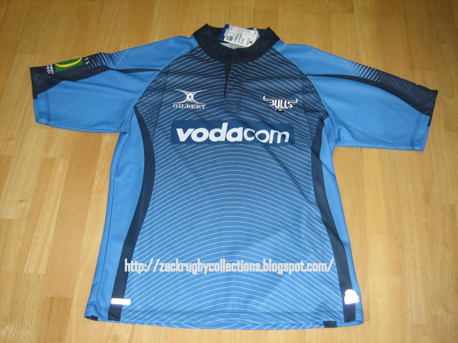 ZackRugby Collections®: Blue Bulls Pro SS Home 2008/2009 Super 14 Rugby ...