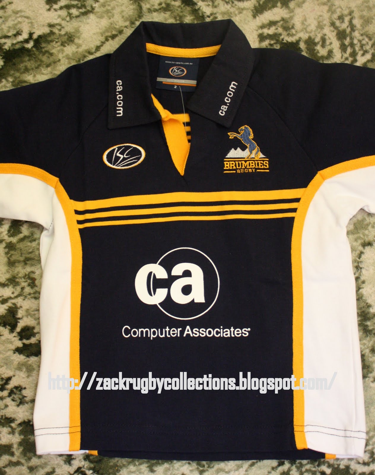ZackRugby Collections®: New Brumbies Super 14 Rugby Jersey Childs - 2