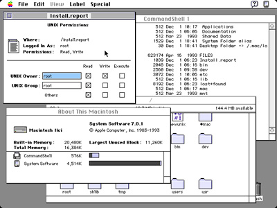 Antique Macs: A/UX - Apple UNIX