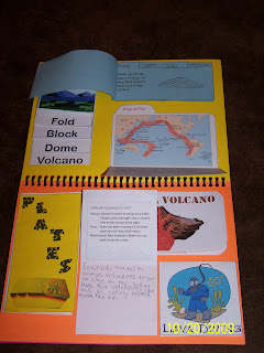 Harvest Blessings: Volcano Lapbook