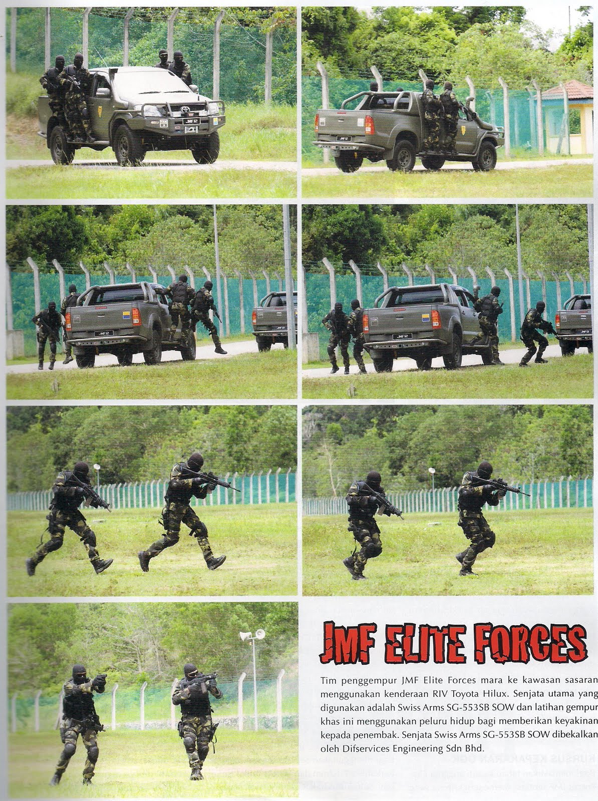 Military Photos: Johor Military Force