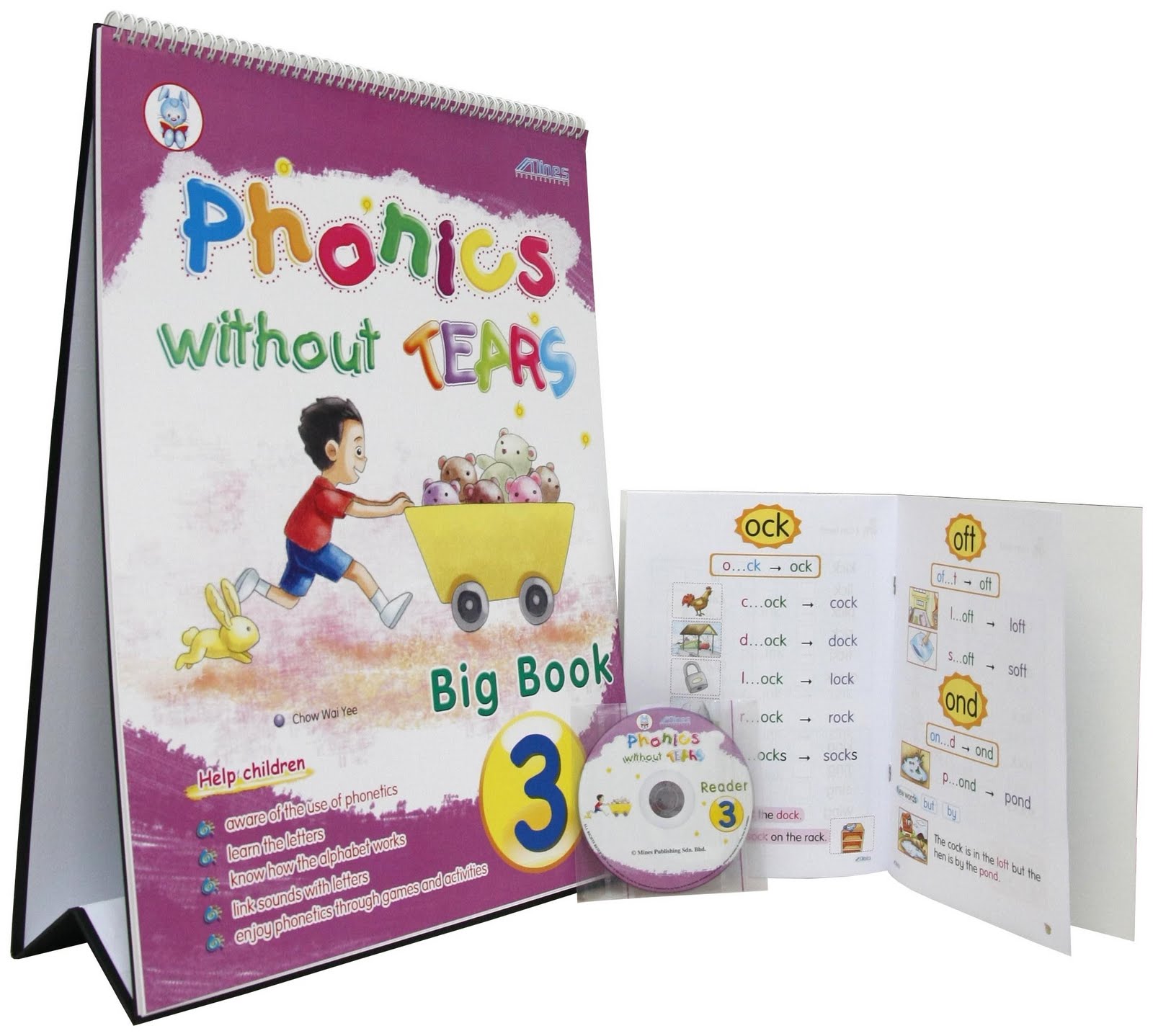 Mines Publishing Sdn. Bhd.: Phonics without Tears: Big Book + CD + Reader