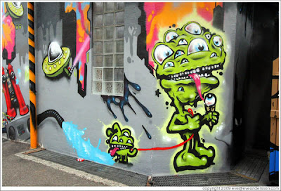 Styling and design graffiti street art photography: Graffiti Character ...