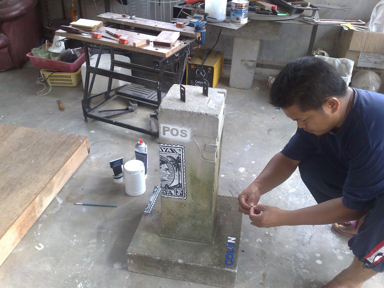 Studio Desa: BAKAT MUDA SEZAMAN 2010......karya Aznan Omar