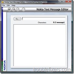: Send sms to any number via your pc with nokia pc suite