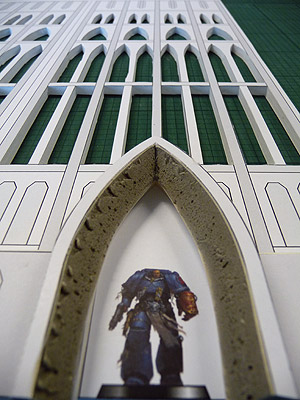 Confessions of a 40k addict: Terrain is everything - 40k Cathedral Tower.