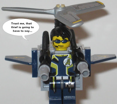 Sigma 6 Telebase: Lego Agents Review Mission 1: Jet Pack Pursuit