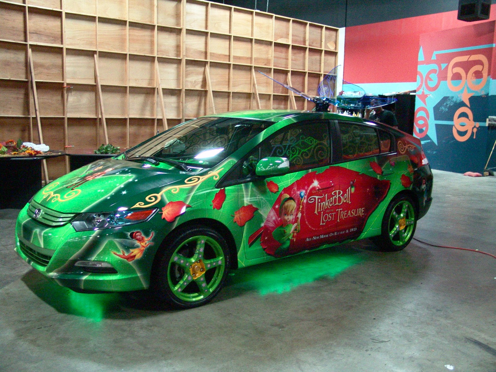 "Tinker Bell" Honda Insight Promotional Car (2009) ~ AUTOMOTIVE