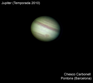 Vistas al Universo: Júpiter, un colosal mundo gaseoso..