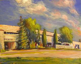 Capturing a Fleeting Moment ------- Weiming Zhao's Daily Plein Air ...