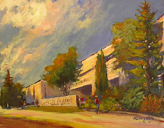 Capturing a Fleeting Moment ------- Weiming Zhao's Daily Plein Air ...