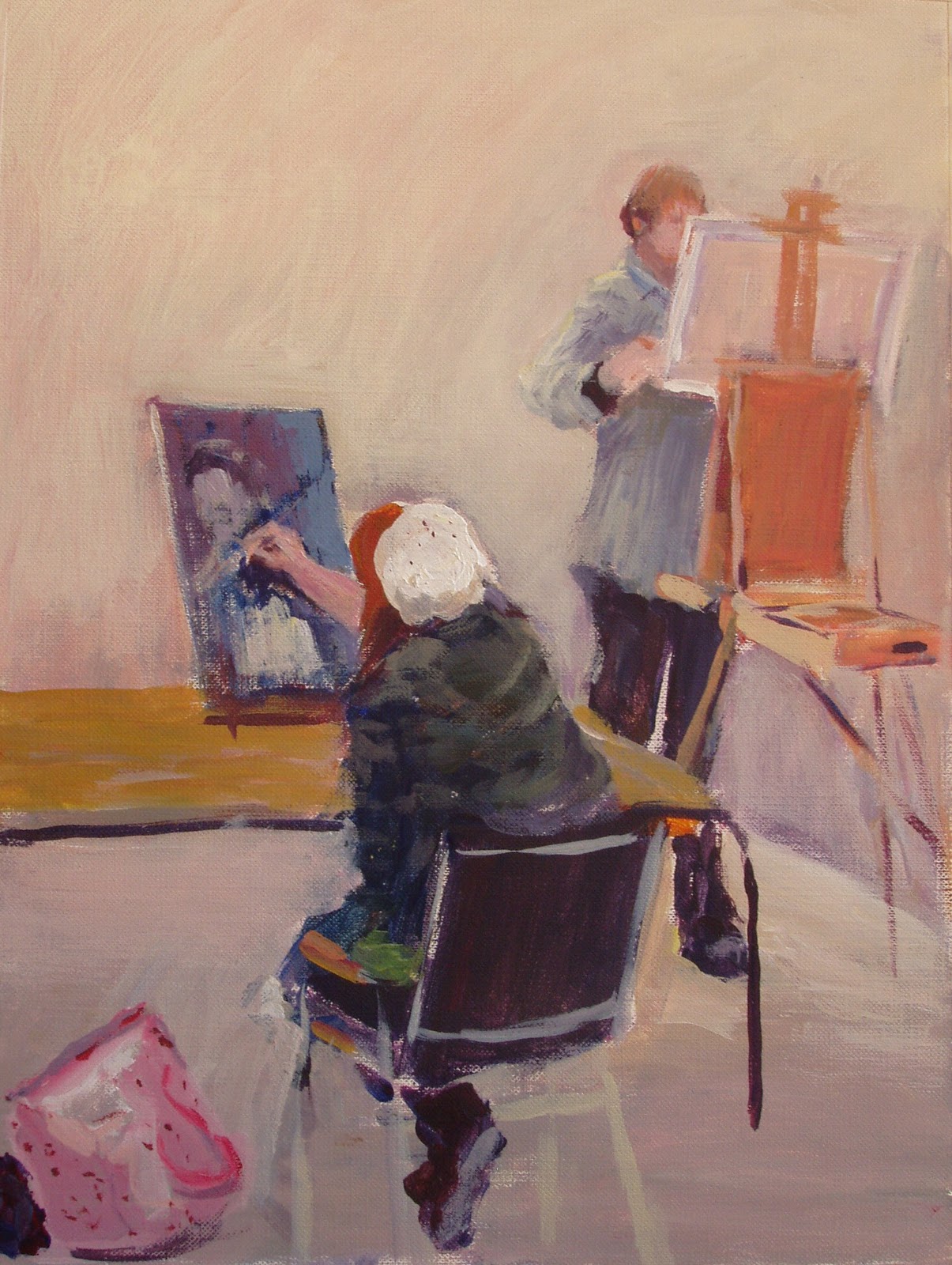 Capturing a Fleeting Moment ------- Weiming Zhao's Daily Plein Air ...