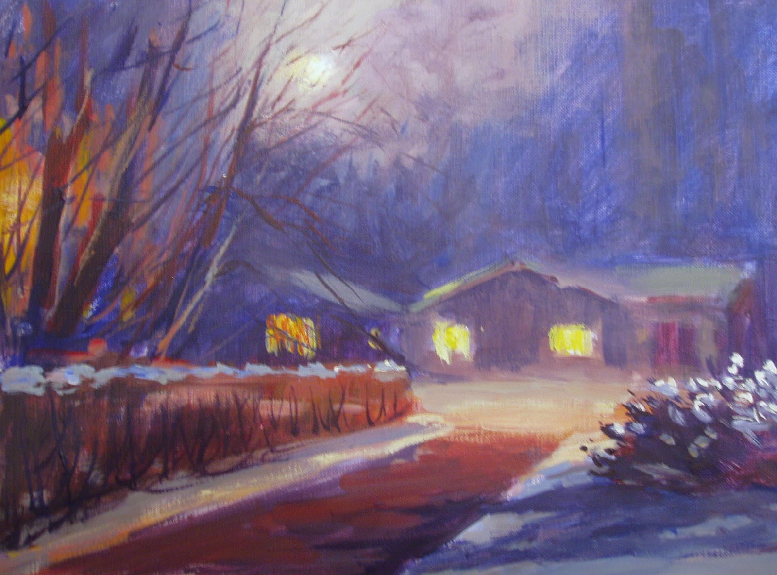 Capturing a Fleeting Moment ------- Weiming Zhao's Daily Plein Air ...