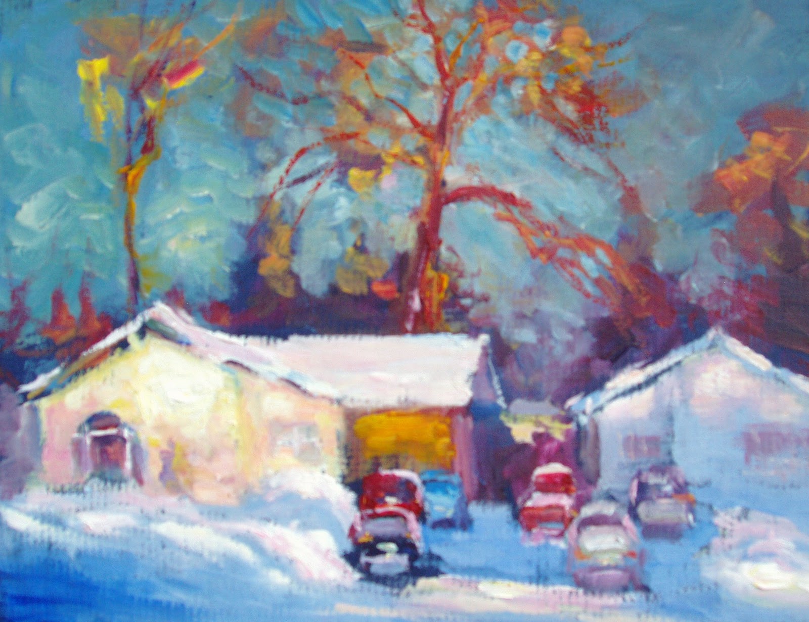 Capturing a Fleeting Moment ------- Weiming Zhao's Daily Plein Air ...