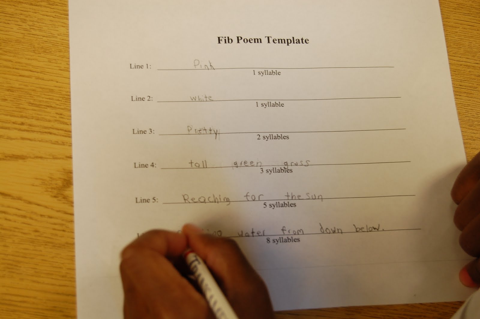 My Log Cabin Life: Writing Fib Poems