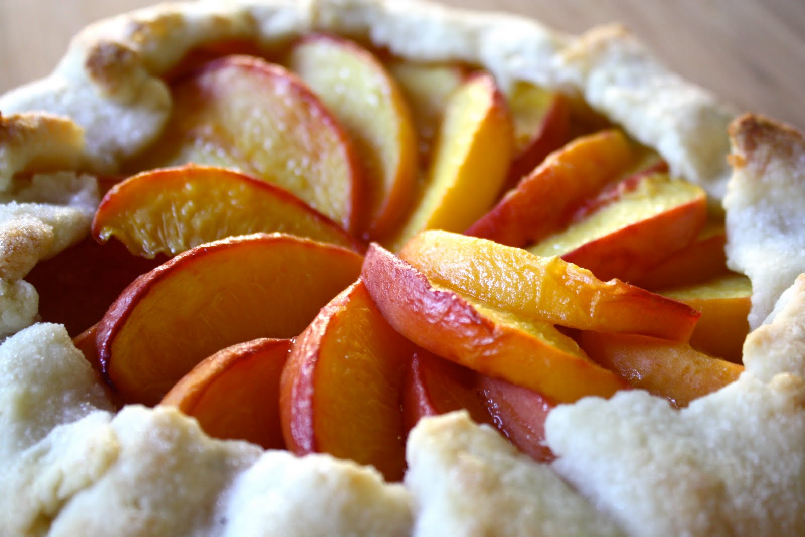 Hey, Lady Grey: Rustic Peach Pie - My Oh My!