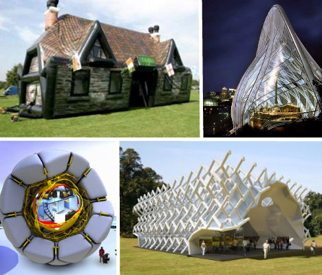 Just Reviews: Airy Architecture: 14 Inflatable Pubs, Churches & More