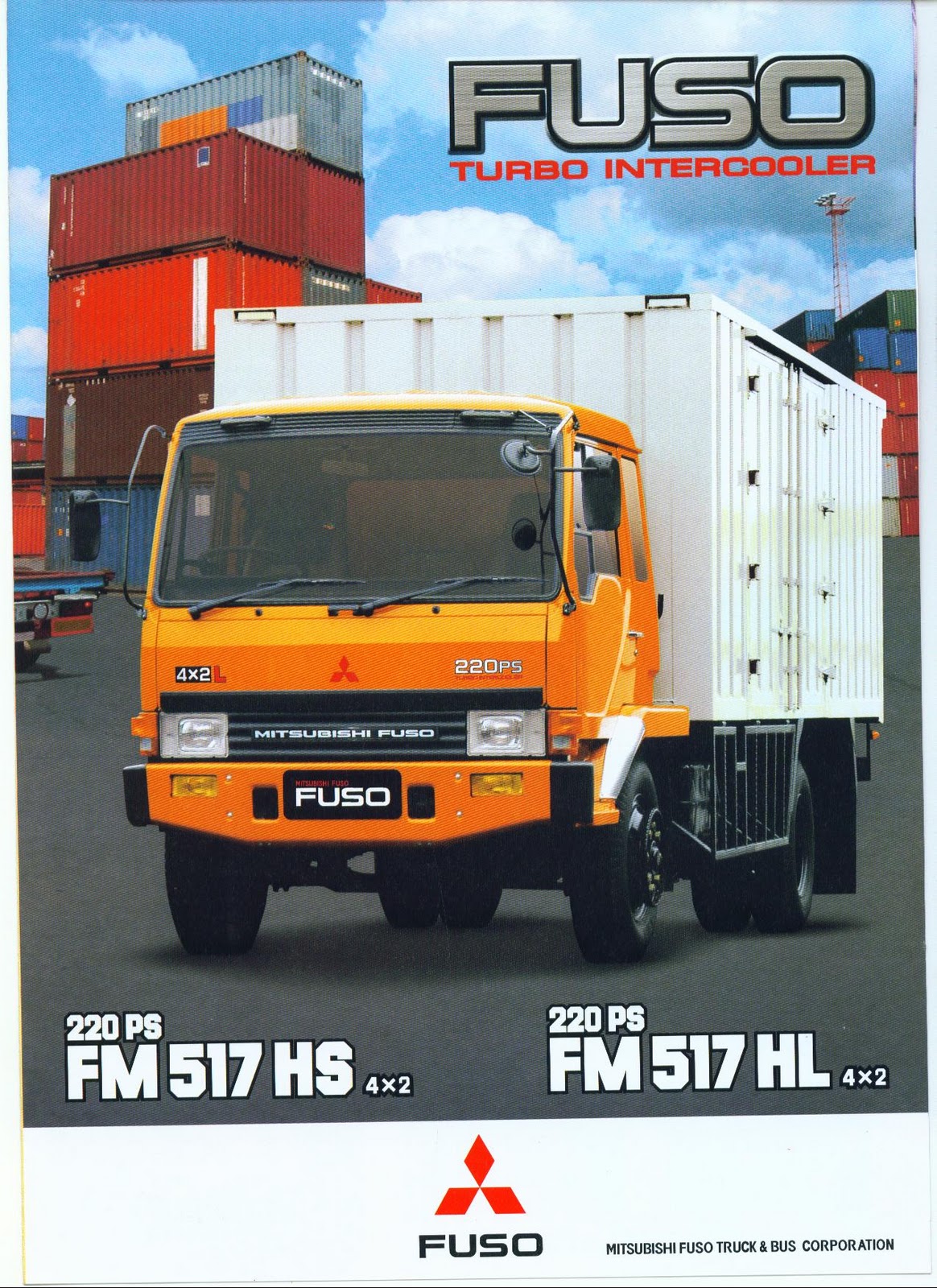 PT. MUSTIKA PRIMA BERLIAN: MITSUBISHI TRUCK FUSO FM517, 220 PS , 4X2