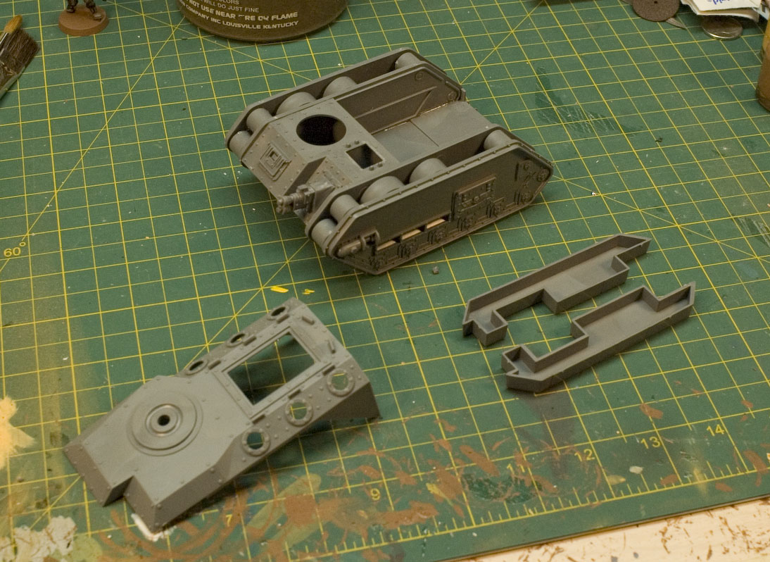 The Back 40K: Converting Set-Back Chimeras - Part I