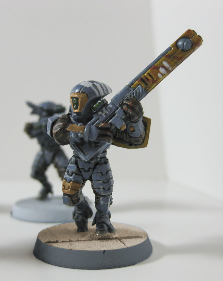 The Back 40K: Color Question: Tau II, Electric Bluegaloo
