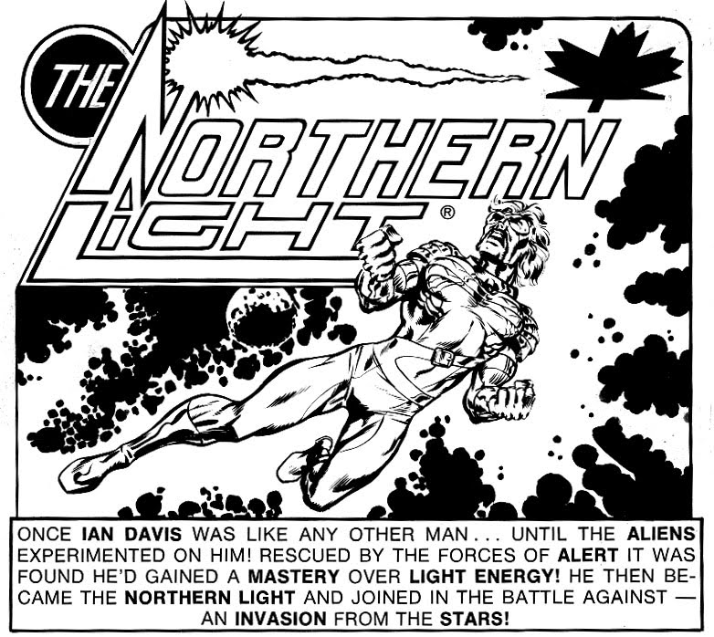 Sequential Arts Confidential: Forgotten SuperHeroes: "The Northern Light"