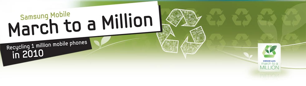 Samsung Launches March to a Million Cell Phone Recycling Program
