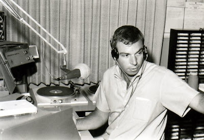 CLASSIC DJ & RADIO SCRAPBOOK: KGB's JIM CARSON (in DJ Booth), 1967