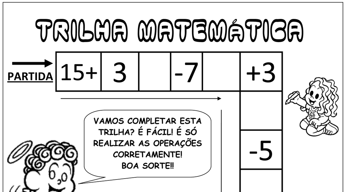Caixa de Brinquedos: trilha matemática