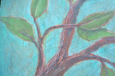 E Makes Art: Finished Painting: Branching Out