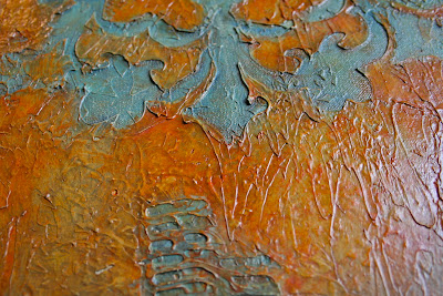 E Makes Art: Finished Texture Painting : Hidden Depths